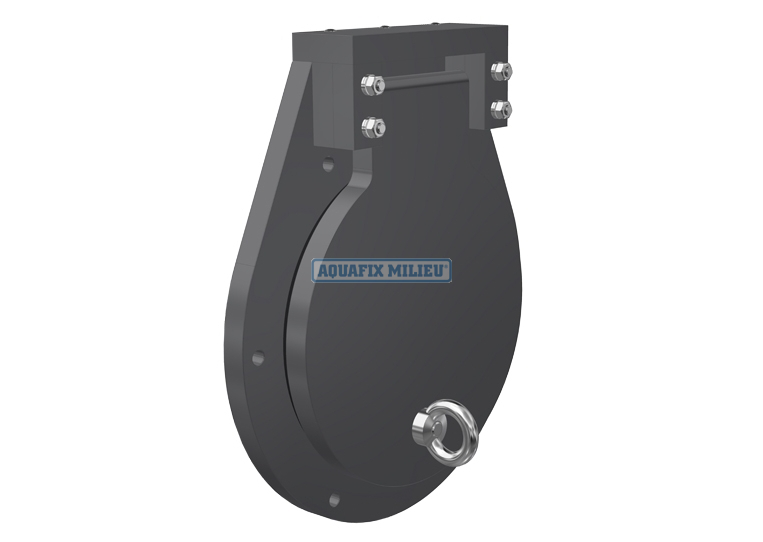 Riool terugslagklep, materiaal HDPE/RVS, wandopbouw model G - Aquafix ...